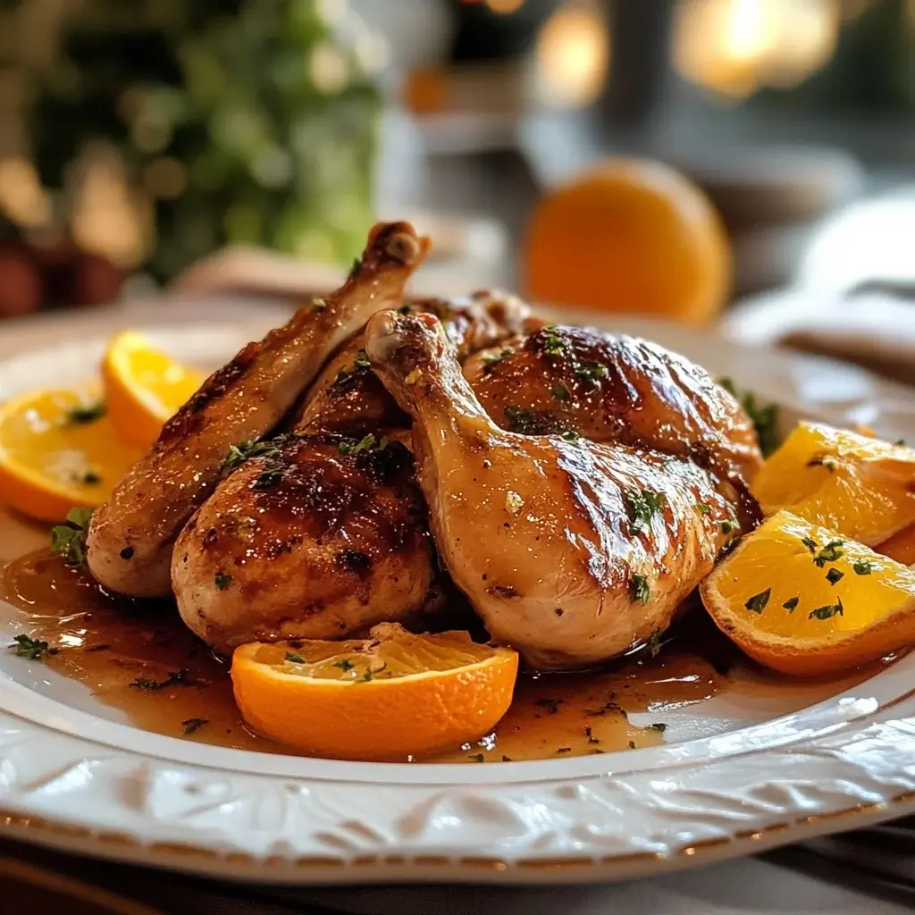 Orange-Glazed Quail recipe - Home Style Cooks