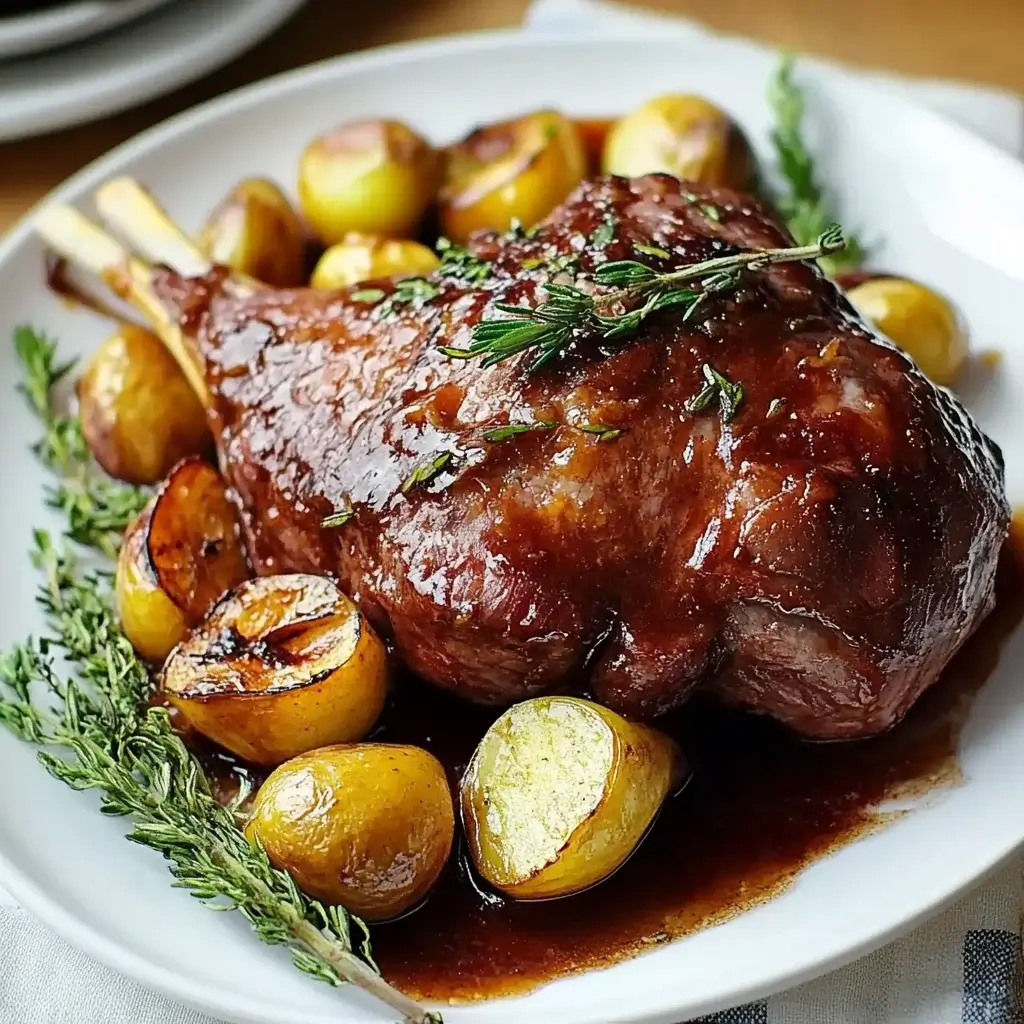 Plum-Glazed Lamb recipe - Home Style Cooks