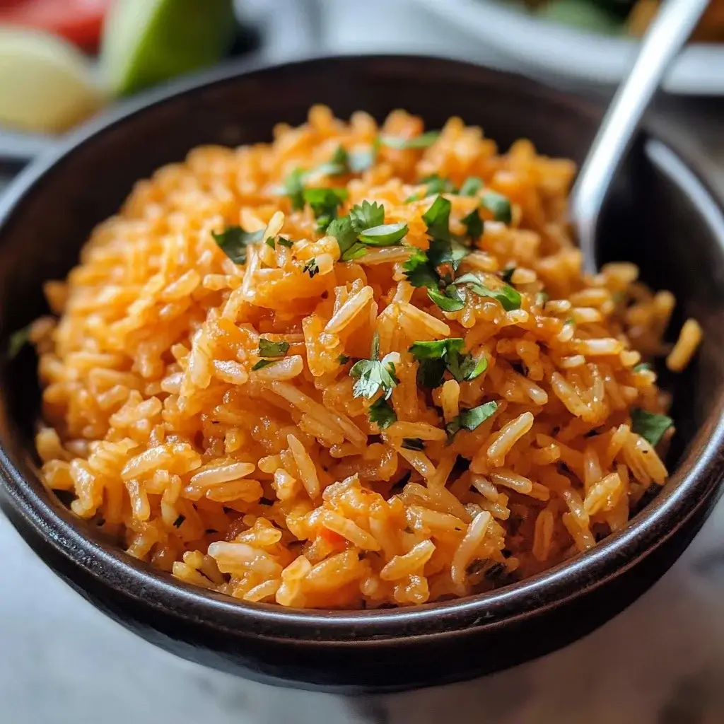Restaurant Style Mexican Red Rice recipe - Home Style Cooks
